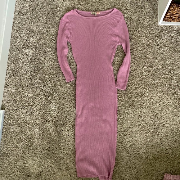 Dresses | Ross Pink Bodycon Dress | Poshmark